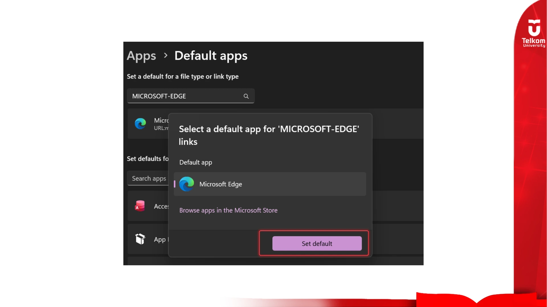 Cara Mengatur Browser Default di Windows | PuTI Jakarta